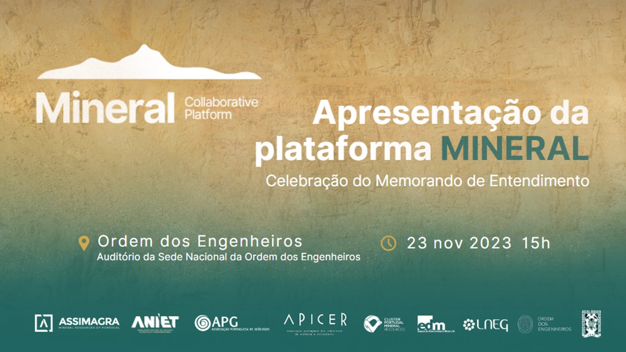 Assinatura do Memorando e Apresentação Plataforma MINERAL - EDM